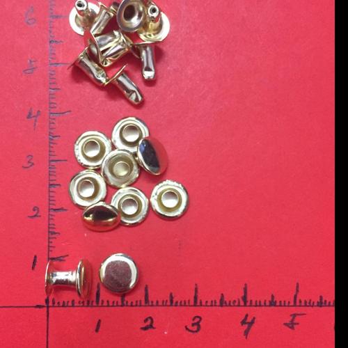 Jual paku centang 8mm / paku keling ukuran 8mm / 106 gold - Gold ...