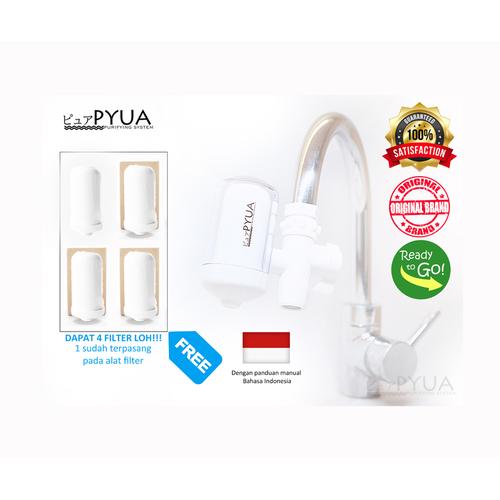 Jual water purifier filter air penyaring air wastafel / gratis 4 filter ...