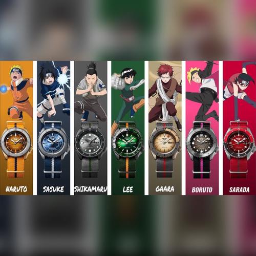 Jual Seiko Naruto Boruto 1 Set Isi 7 - Kota Bandung - Gshock Corner ...