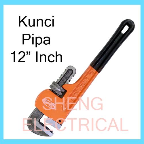 Jual Kunci Pipa 12" Pipe Wrench 12in 12 inch inci Kunci Baut Mur Ledeng ...