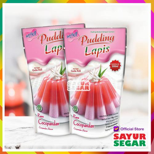 Jual NUTRIJELL PUDDING LAPIS [110g] SACHET - COCOPANDAN - Kota Depok ...