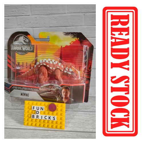 Jual Mattel Jurrasic Jurassic World Attack Pack Minmi - Jakarta Utara ...