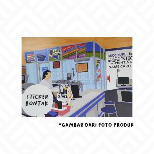 Jual Stiker/Sticker Bontak A3 Plus Custom Bentuk Desain Gambar Logo - Kota Denpasar - Cetakita ...