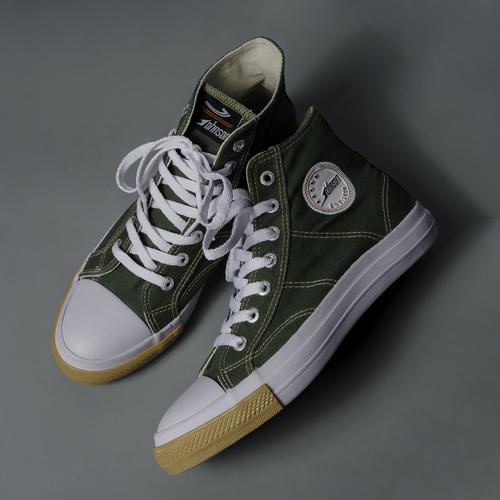 Jual Sepatu Sneakers Johnson Classic Highcut (HC) Hijau - Hijau,37 ...