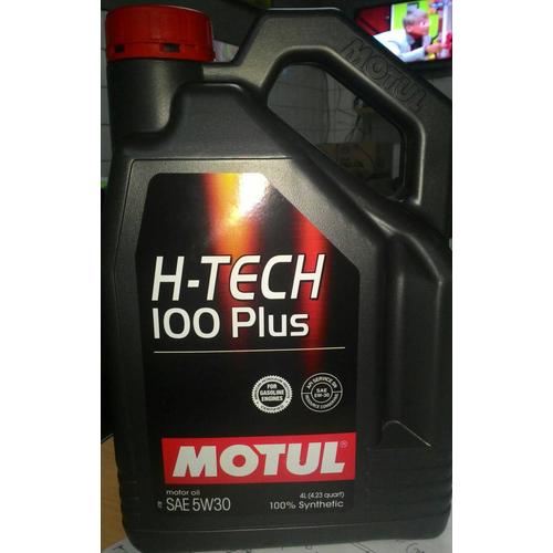 Jual Oli Motul HI Tech Plus SAE 5W/30 API SN 4 Liter Original - Kab ...