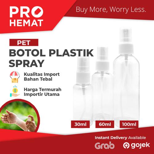 Promo BOTOL SPRAY 30ML/60ML/100ML PLASTIK PET SPREY TRAVEL PARFUM ...