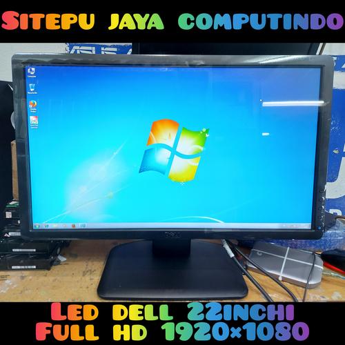 Jual monitor dell led 22 inch Full HD Resolution 1920x1080 Super Mulus ...