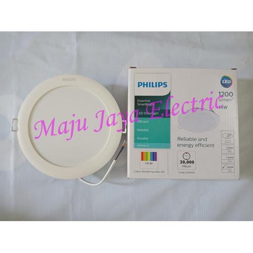 Jual LED Downlight Philips DN020B G3 14 W Watt Lampu Panel Essential ...