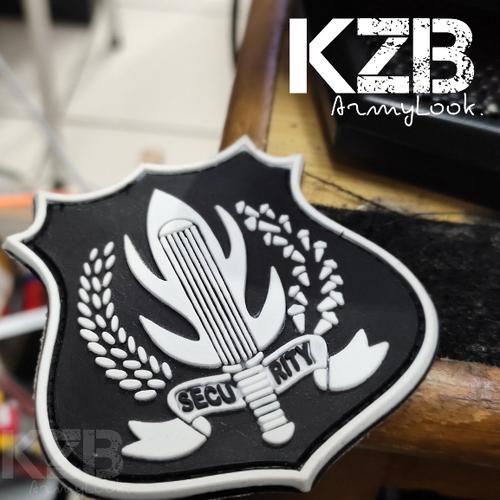 Jual Patch Rubber Velcro SECURITY-Emblem Karet Lambang Security - 0161 ...