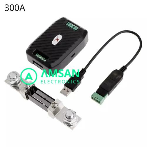 Jual Peacefair PZEM-017 DC Watt Meter modbus kabel USB RS485 Interface ...