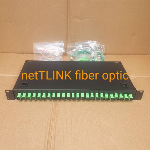Jual ODF / OTB Rackmount 24 core SC APC fullset (hitam) - Jakarta Pusat ...