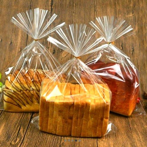 Jual plastik roti transparant 25*35+5 (gaset bawah).1 pack isi 50 pcs ...