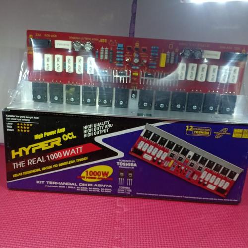Jual KIT POWER AMPLIFIER HYPER OCL MONO 1000W - Jakarta Barat - UTILUX ...