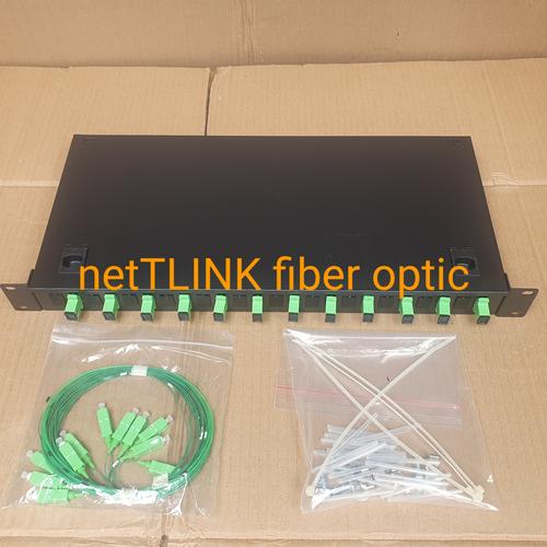 Jual ODF / OTB rackmount 12 core SC APC fullset - Jakarta Pusat ...