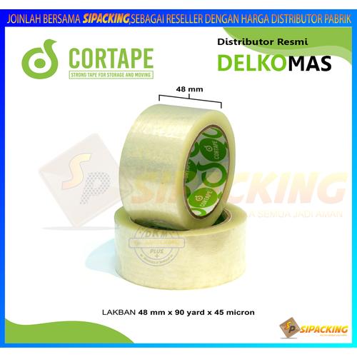 Jual LAKBAN CORTAPE BENING (ISOLASI-SELOTIP) 48mm x 90yard x 45um ...