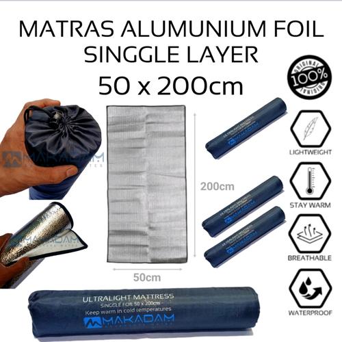 Jual matras aluminium foil ultralight camping hiking outdoor yoga ...