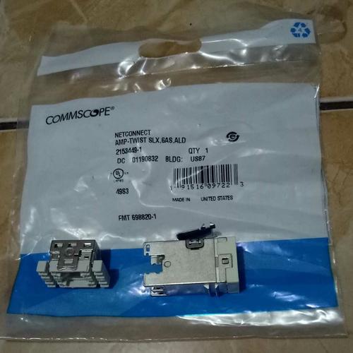 Jual Commscope Modular Jack Cat 6A Outlet Data Cat6A - Jakarta Pusat ...