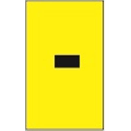 Jual Critchley K-Type cable Marker Black on Yellow Symbol ...