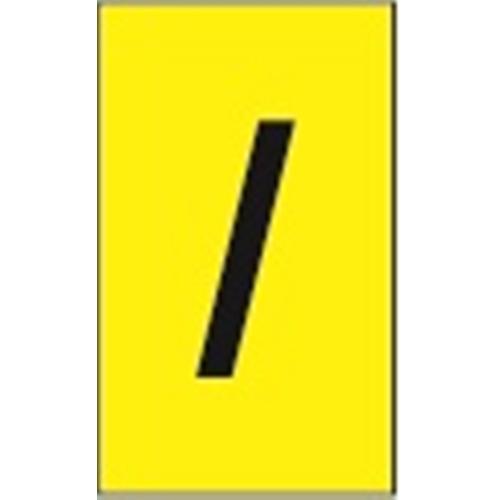 Jual Critchley K-Type cable Marker Black on Yellow Symbol ...