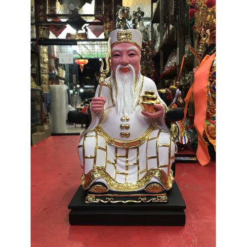 Jual Patung dewa datuk kong. Baju putih 12 inch bahan resin - Jakarta ...