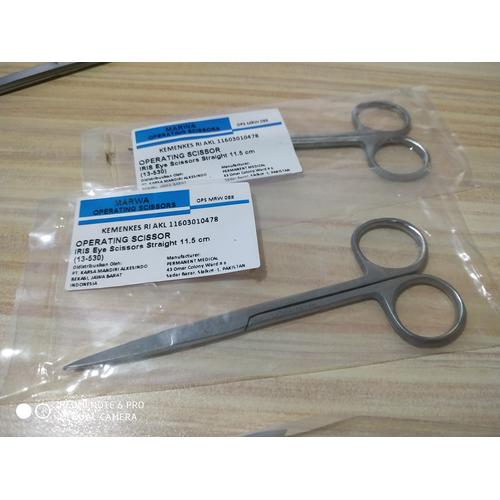 Jual gunting tajam lurus operasi bedah medical ikan arwana stainless ...