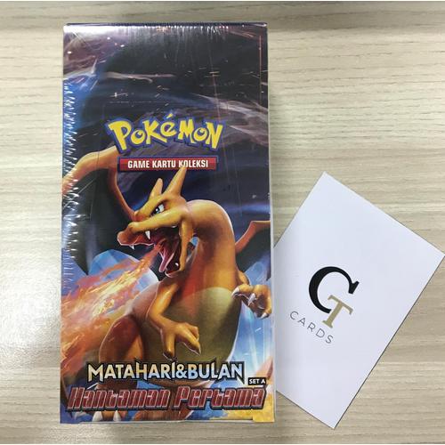 Jual Kartu Pokemon Matahari Bulan Hantaman Pertama Set A Sealed Booster Box - Kab. Tangerang ...