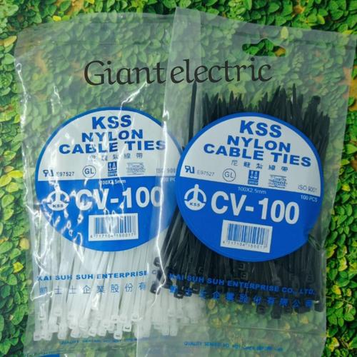 Jual KABEL TIES/KABEL TIS/ CABLE TIE 100 x 2,5 mm - Putih - Jakarta ...
