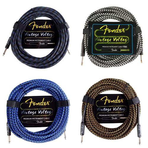 Jual Kabel Jack Gitar Keyboard bass Braided Fender 6 Meter (ujung 6.5 ...