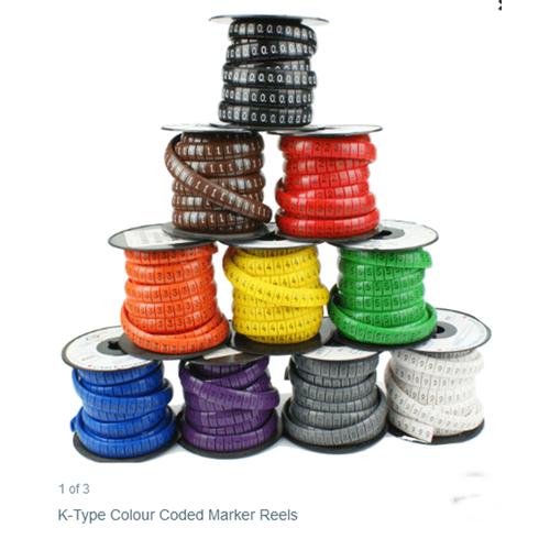 Jual Critchley K-Type Cabel Marker Colour Coded Number ( 0 to 9 ...