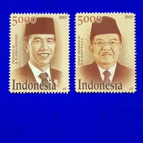 Jual Perangko/Prangko Indonesia. I-801. 2015. Presiden & Wakil Presiden ...