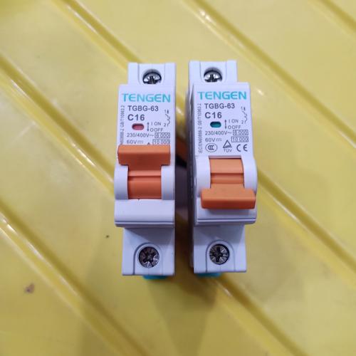 Jual MCB 1 PHASE 16A / 25A / 63A TENGEN TGBG-63 6kA - 16A - Jakarta ...