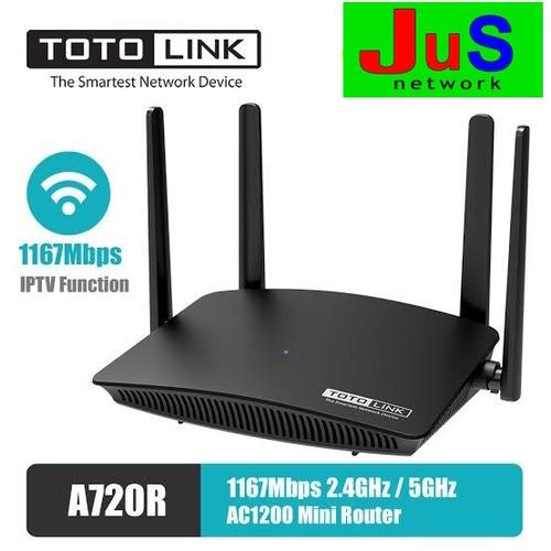 Jual TOTOLINK A720R AC1200 Wireless Dual Band Router - Jakarta Barat ...