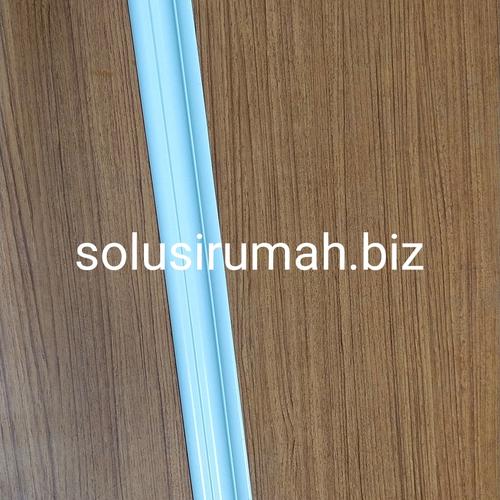 Jual LIST PVC SUDUT PLASTIK PROFIL 30 mm 1m permeter PUTIH WHITE LIS ...