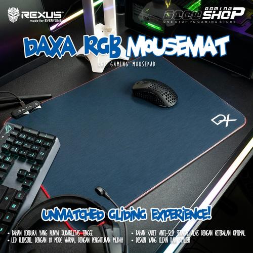 Jual Rexus Daxa RGB Mousemat - Gaming Mousepad - Jakarta Pusat ...