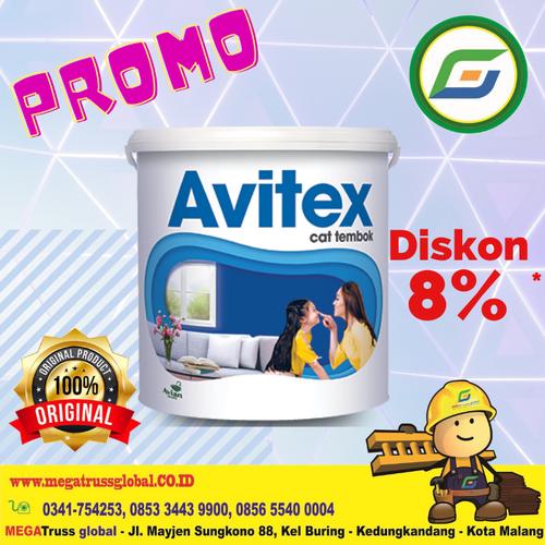 Jual Avitex Emulsion 1 pail - Cat Tembok Interior 25 Kg Avian- cat ...