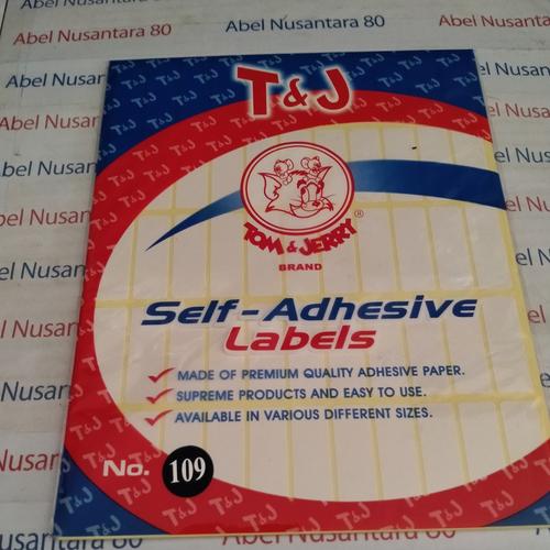 Jual label tom & Jerry No 109 isi 10 - Kab. Bekasi - Abel Nusantara 80 ...