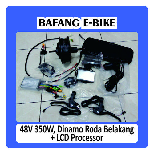 Jual SET Sepeda Listrik Dinamo 48V 350 W Bafang E-bike Electric bike ...