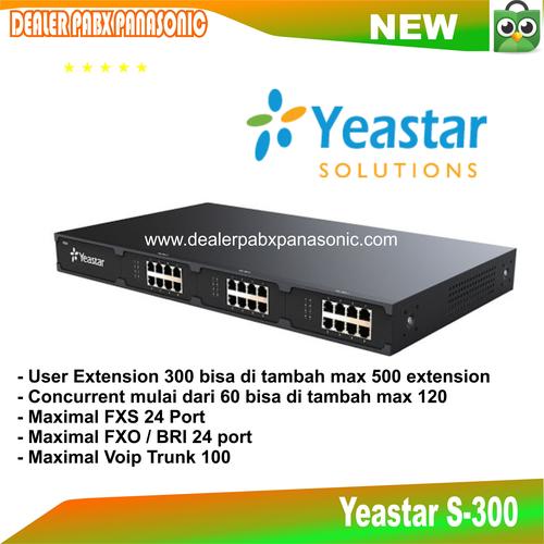 Jual Yeastar S300 IP PABX - 300 Ext SIP UP To 500 Ext SIP Garansi Resmi ...