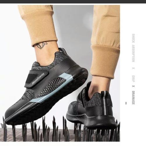 Jual sepatu safety micro gravity pria wanita - Hitam, 38 - Kab. Bekasi ...