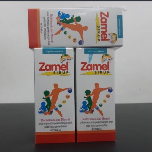 Jual zamel syrup multivitamin anak - Kab. Tangerang - acc-farma | Tokopedia
