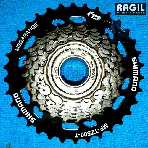 Jual SPROKET FREEWHEEL GIR SUSUN SHIMANO MEGARANGE 7 SPEED ULIR DRAT ...