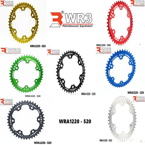 Promo Gear Racing Belakang WR3 520 41T-43T CBR 250RR - Gold, 43 Cicil 0 ...