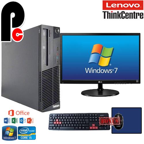 Jual PC KOMPUTER PC BUILT UP LENOVO THINKCENTRE M81 I5 2400 dan LED LG ...