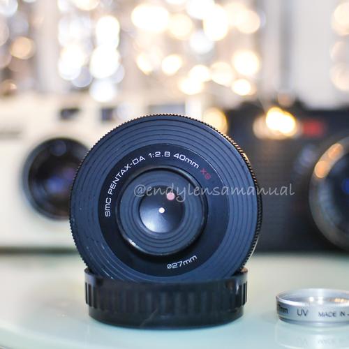 Jual Rare lensa fix pancake tertipis SMC PENTAX DA XS 40mm f2.8 - Kota ...