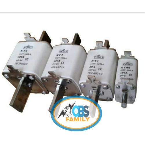 Jual Fort Fuse Keramik tipe NT-0 / NH-0 Fuse 50 - 160 Ampere - 160A ...