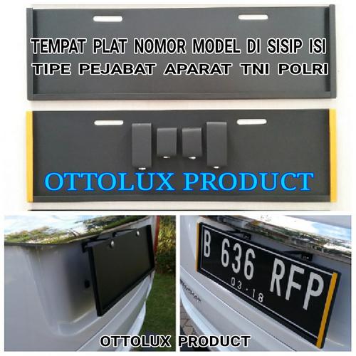 Jual TATAKAN PLAT MODEL : TNI. POLRI. MILITER. LIST KUNING - Jakarta ...