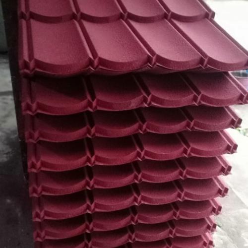 Jual genteng metal pasir - Merah - Kota Bekasi - ahi baja | Tokopedia