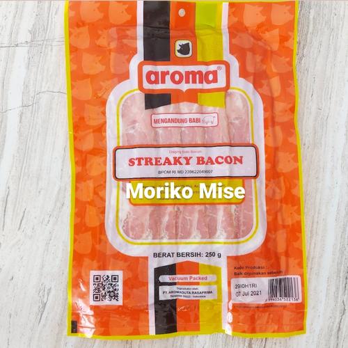Jual pork bacon soejasch / bacon aroma / streaky pork bacon 250 gr ...