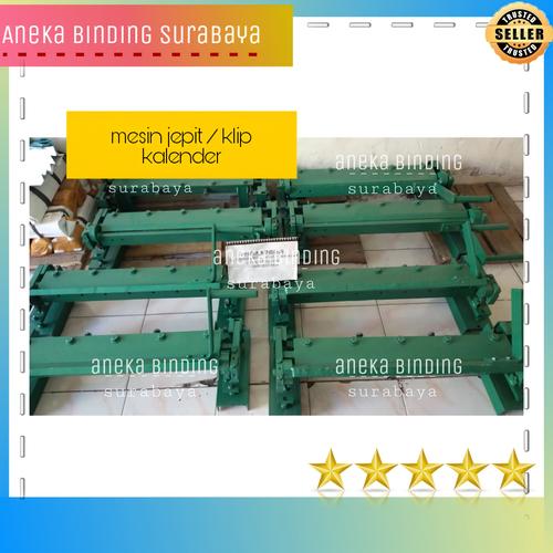 Jual MESIN KLIP KALENDER/MESIN JEPIT KALENG KALENDER/ALAT KLEM KALENDER ...