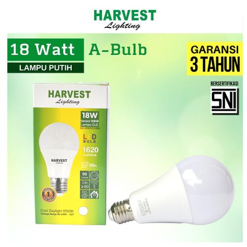 Jual 18W Bohlam HARVEST LIGHTING A Bulb Lampu LED 18 Watt BERGARANSI RESMI - Jakarta Barat ...